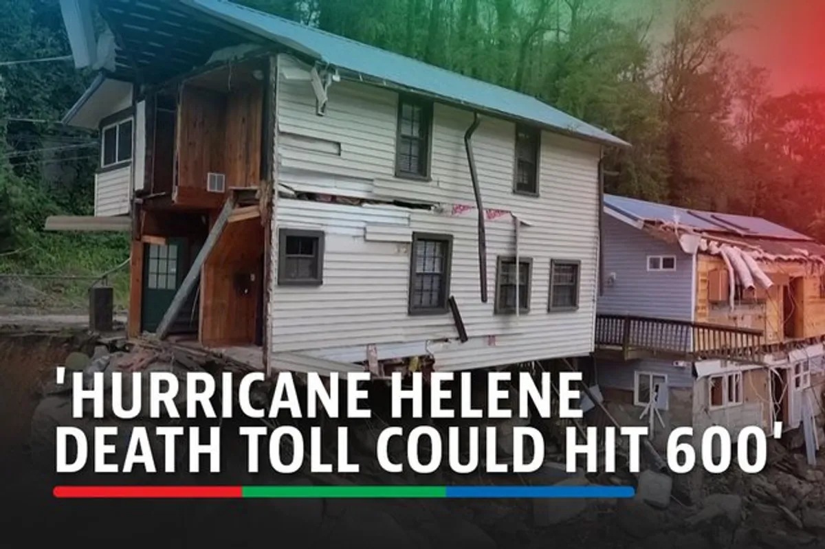 Hurricane Helene death toll could hit 600: US homeland security chief ...