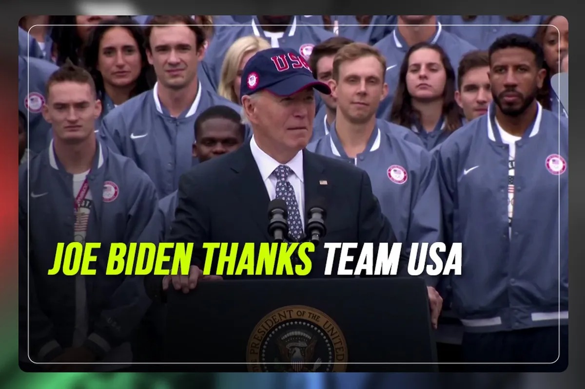 Biden honors Olympic, Paralympic athletes at White House | ABS-CBN Sports