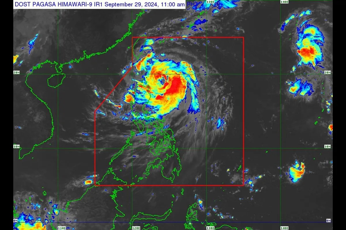 Julian intensifies into severe tropical storm; Signal No. 3 over part of Babuyan Islands | ABS ...