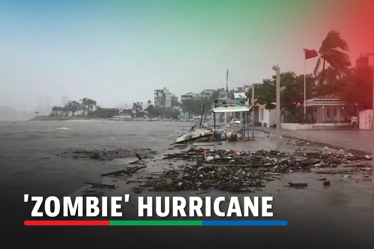'Zombie' hurricane John lashes Mexico's Pacific coast | ABS-CBN News