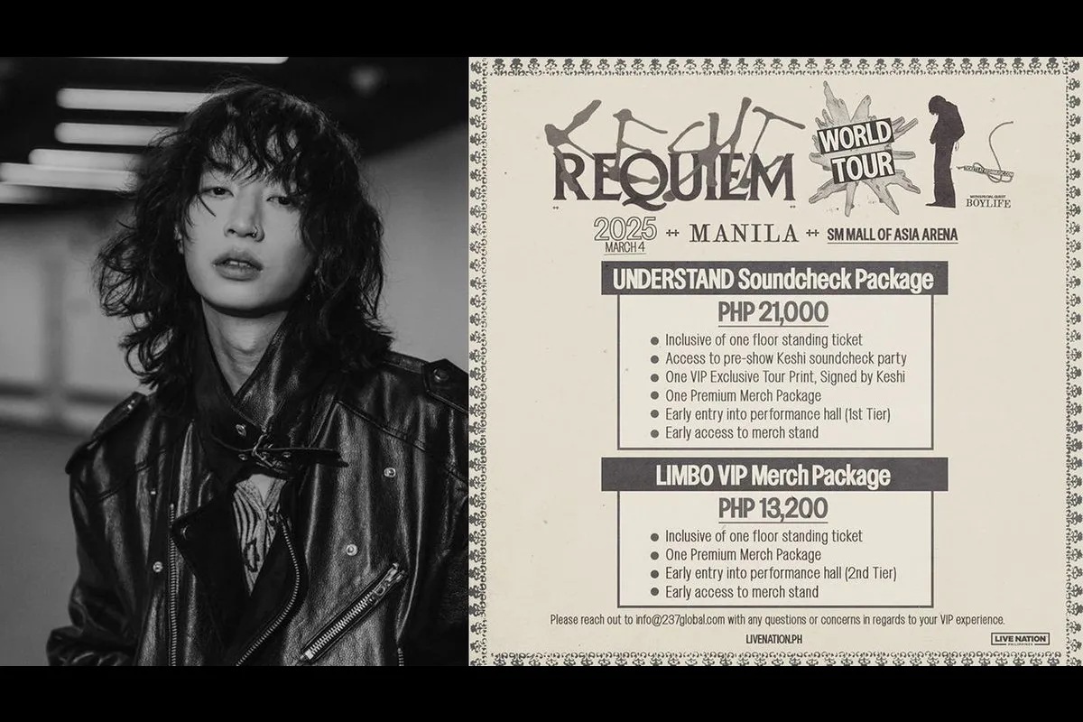 Check out the ticket details for keshi’s concert in Manila | ABS-CBN ...