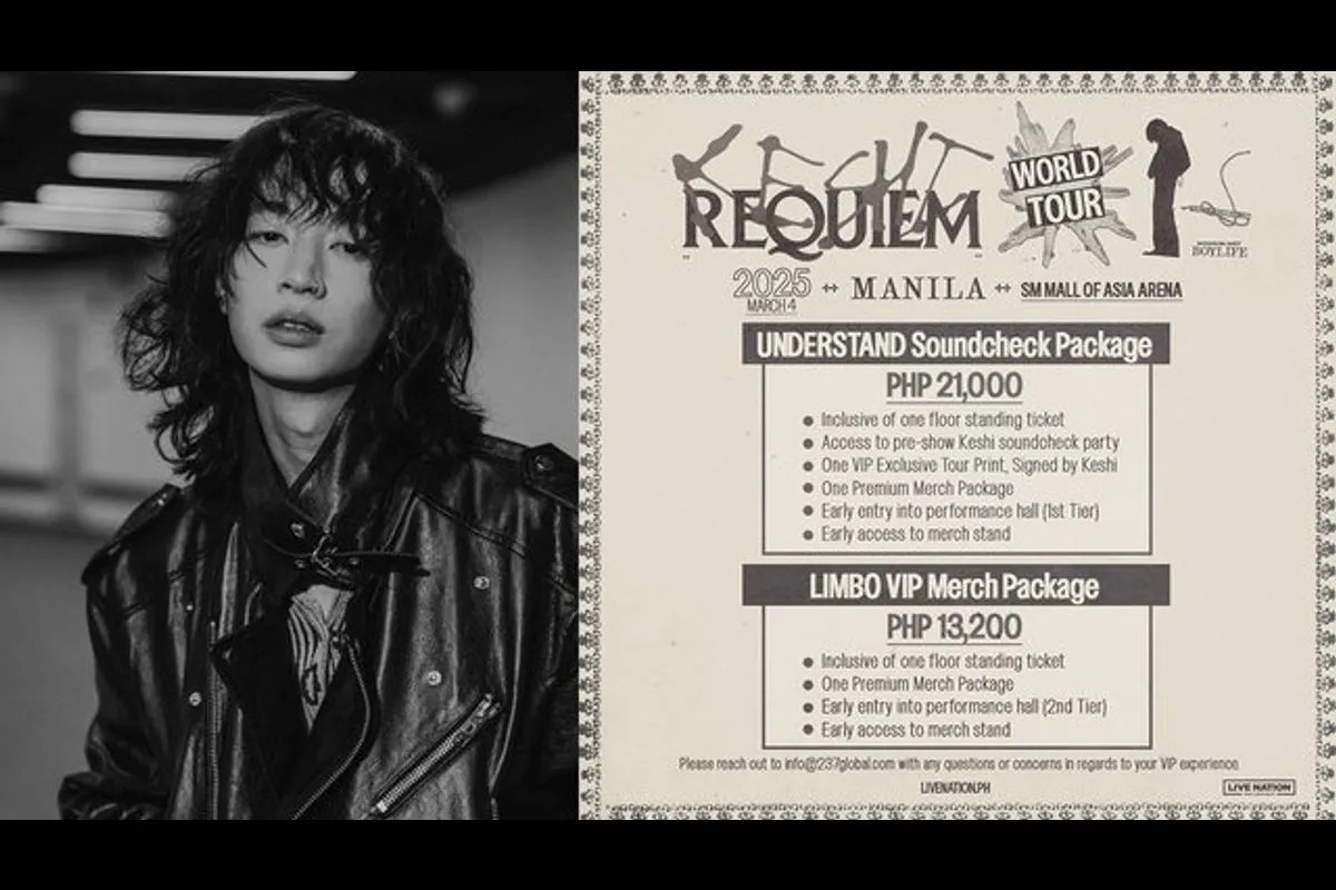 Check out the ticket details for keshi’s concert in Manila | ABS-CBN ...