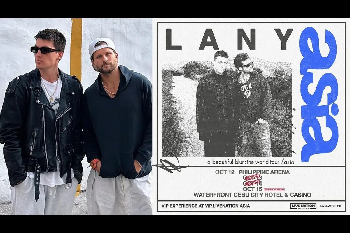 Live Nation PH announces Day 3 for LANY Asia World Tour in Cebu | ABS ...