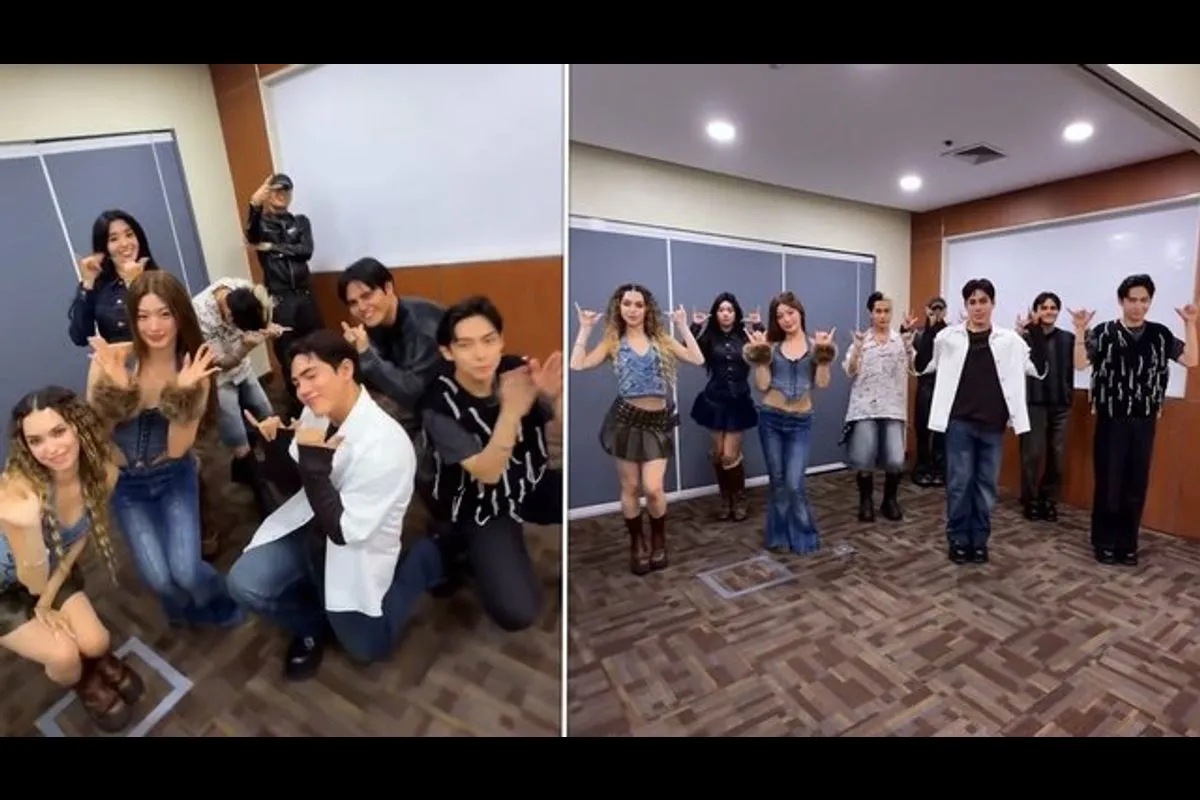 KATSEYE, SB19 collaborate on ‘Touch’ dance trend | ABS-CBN Entertainment