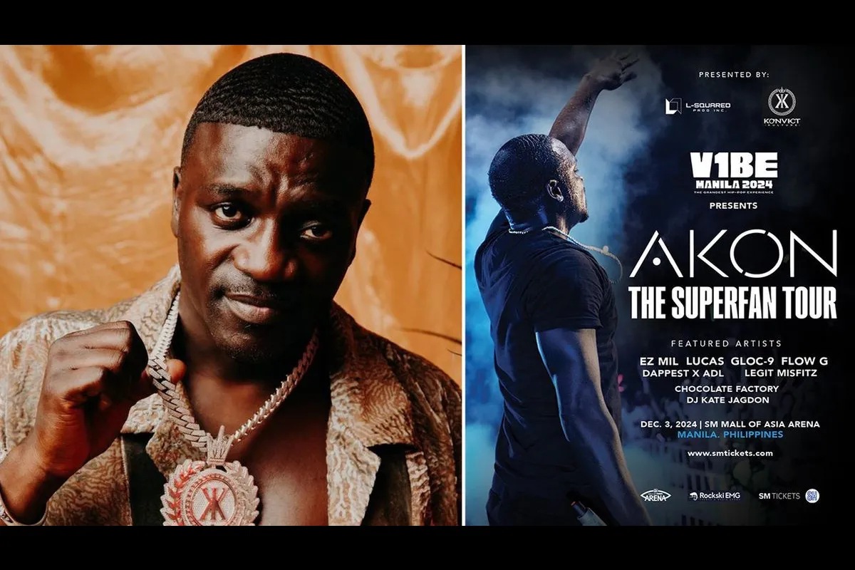 Akon to stage concert in Manila this December | ABS-CBN Entertainment
