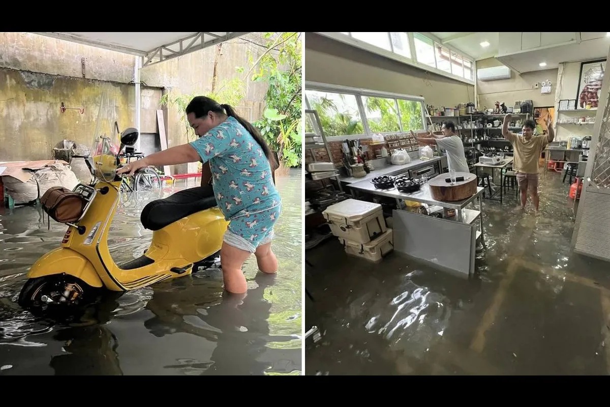 Ninong Ry shows flooded house in Malabon due to Typhoon Carina | ABS-CBN Entertainment