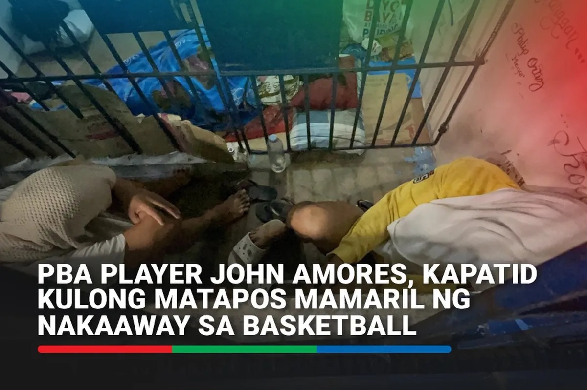 PBA player John Amores, kapatid kulong matapos mamaril ng nakaaway sa ...