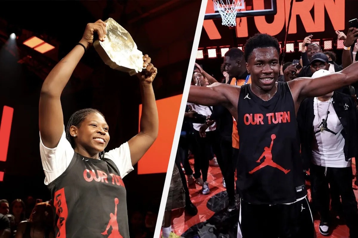 USA's Tatianna Griffin, France's Steve Bah rule Jordan Brand's The One ...