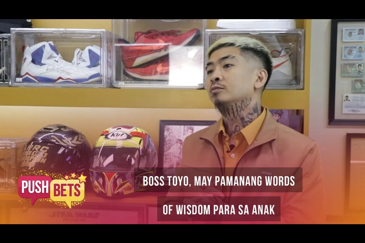 Boss Toyo, may pamanang words of wisdom para sa anak | PUSH Bets | ABS-CBN Entertainment