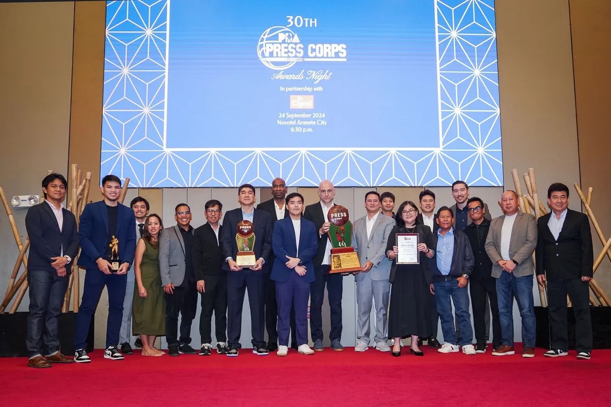 Scribes honor basketball icons in PBA Press Corps Awards Night | ABS ...