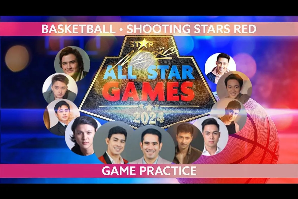 Star Magic artists, nagpractice ng basketball para sa Star Magic Games ...