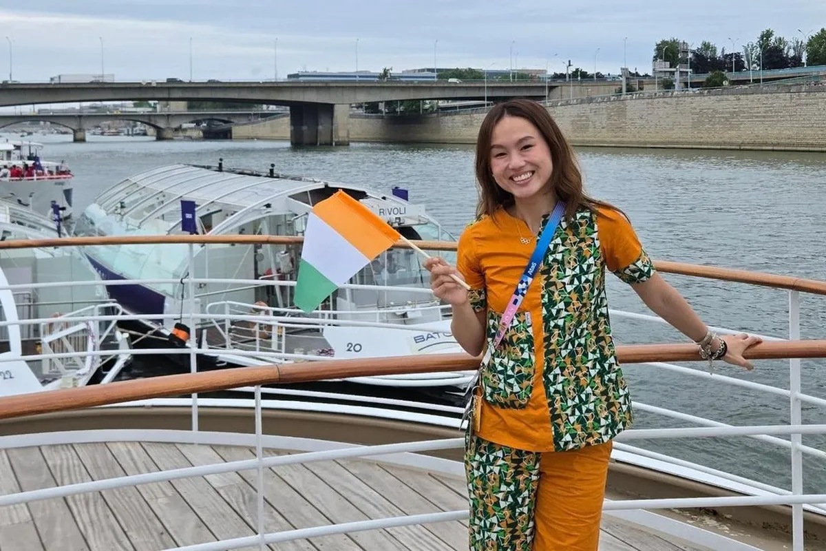 LOOK: Maxine Esteban joins Ivory Coast in Olympics opening ceremony ...