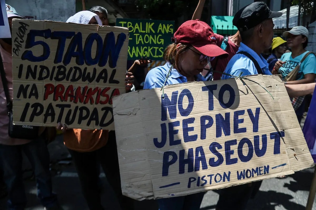 Piston says more areas joining 3-day transport strike | ABS-CBN News