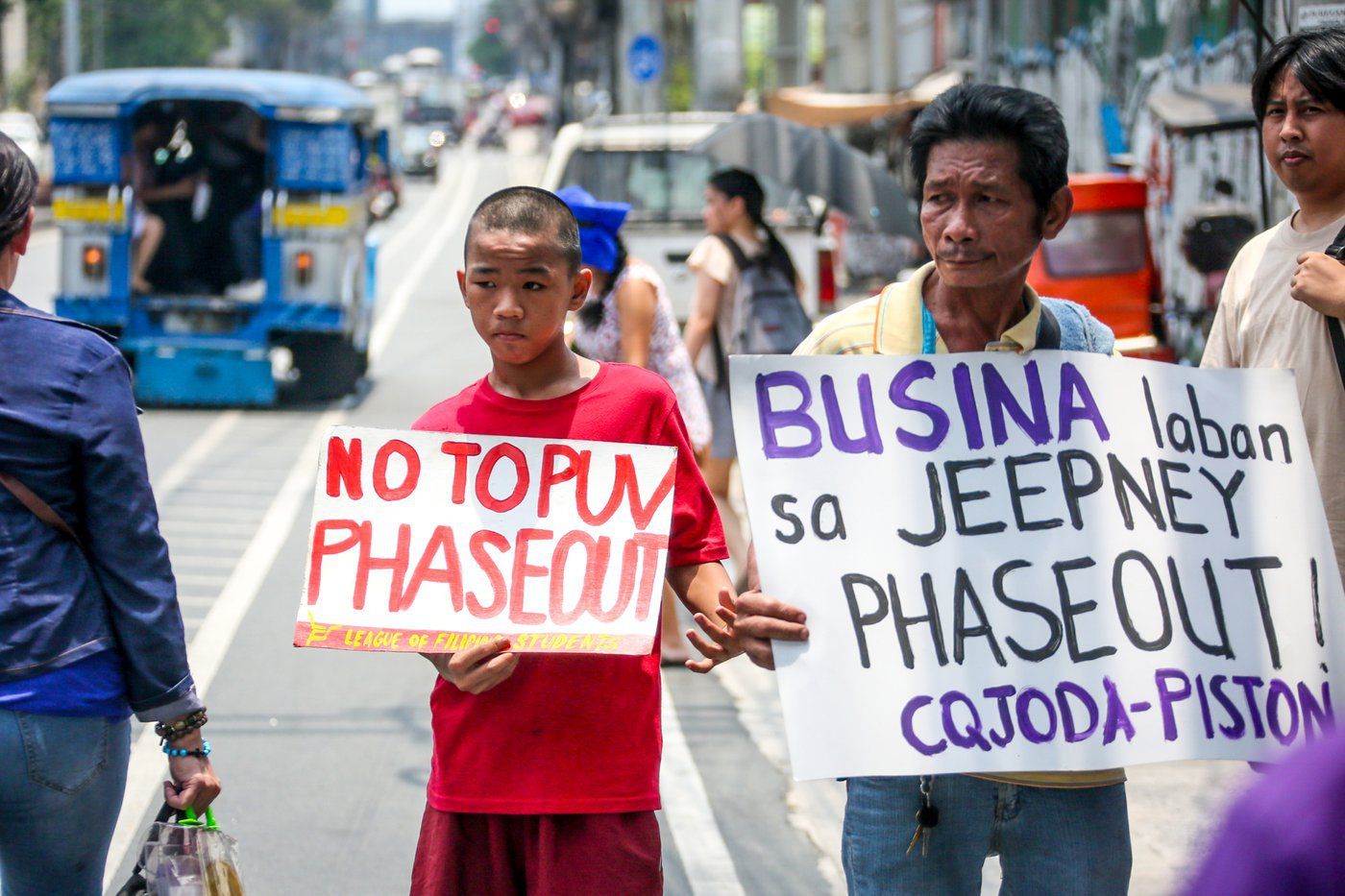 Loss of livelihood feared as PUV consolidation looms | ABS-CBN News