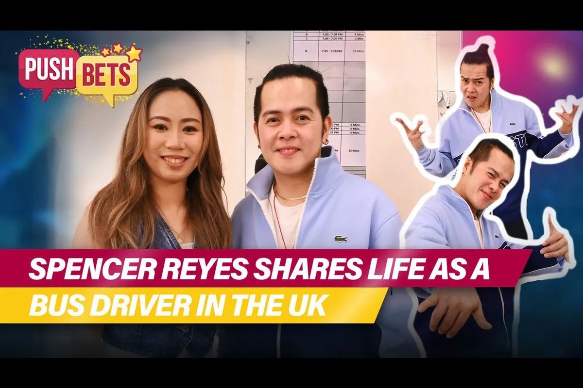 Spencer Reyes shares life as a bus driver in the UK | PUSH Bets | ABS-CBN Entertainment