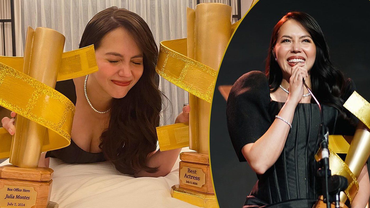 Julia Montes bags her first-ever Best Actress Award for a movie | ABS ...