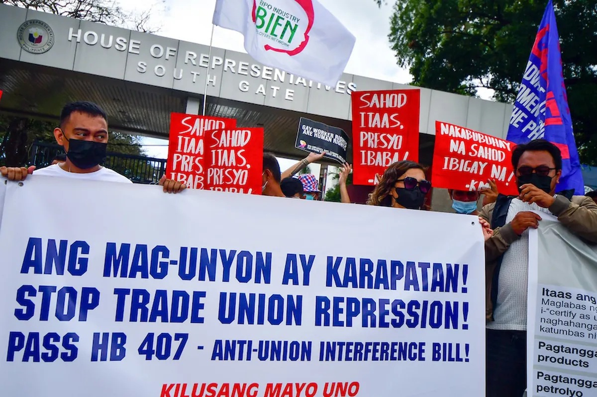 Labor unions in gov't to be recognized via amended rules on self ...
