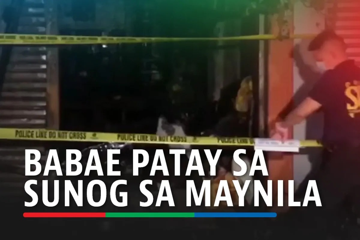 Babae patay sa sunog sa Maynila | ABS-CBN News