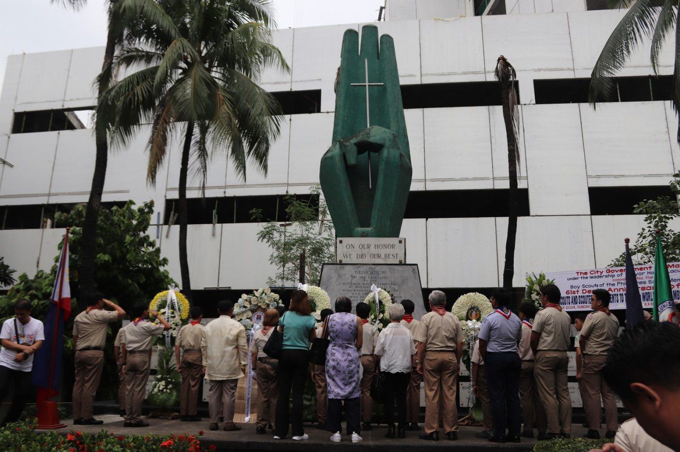 BSP remembers 61st death anniversary of Filipino boy scouts in 1963 ...