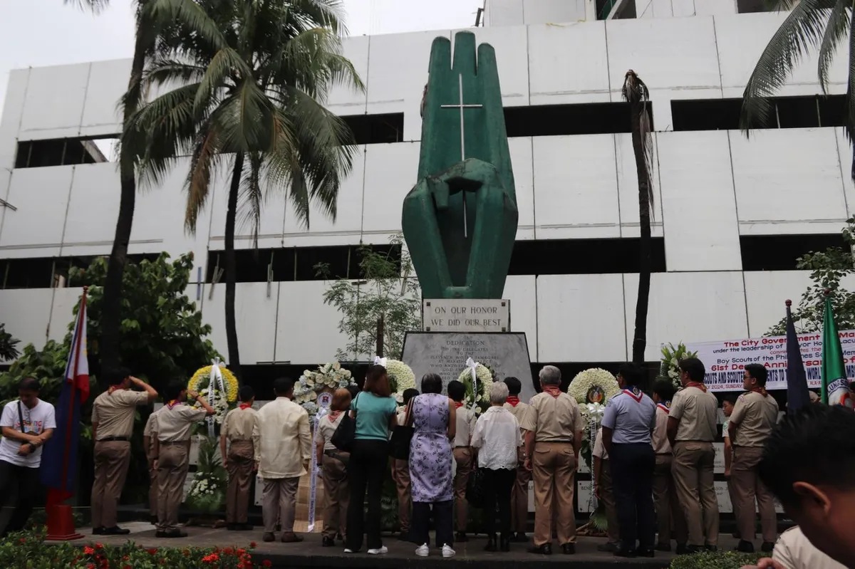 BSP remembers 61st death anniversary of Filipino boy scouts in 1963 ...
