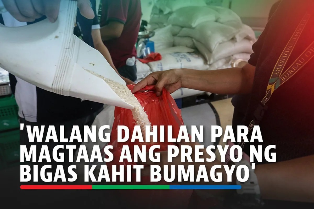 Agri group: 'Walang dahilan para magtaas ang presyo ng bigas kahit bumagyo' | ABS-CBN News