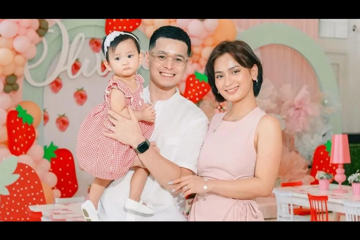 LOOK: Patrick Sugui and Aeriel Garcia celebrate daughter Olivia first ...