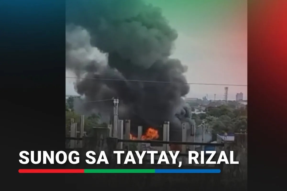 Sunog sumiklab sa Taytay, Rizal | ABS-CBN News Sunog sumiklab sa Taytay, Rizal | ABS-CBN News