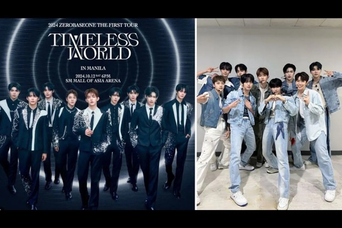 K-pop group ZEROBASEONE is set to hold their first concert in Manila ...