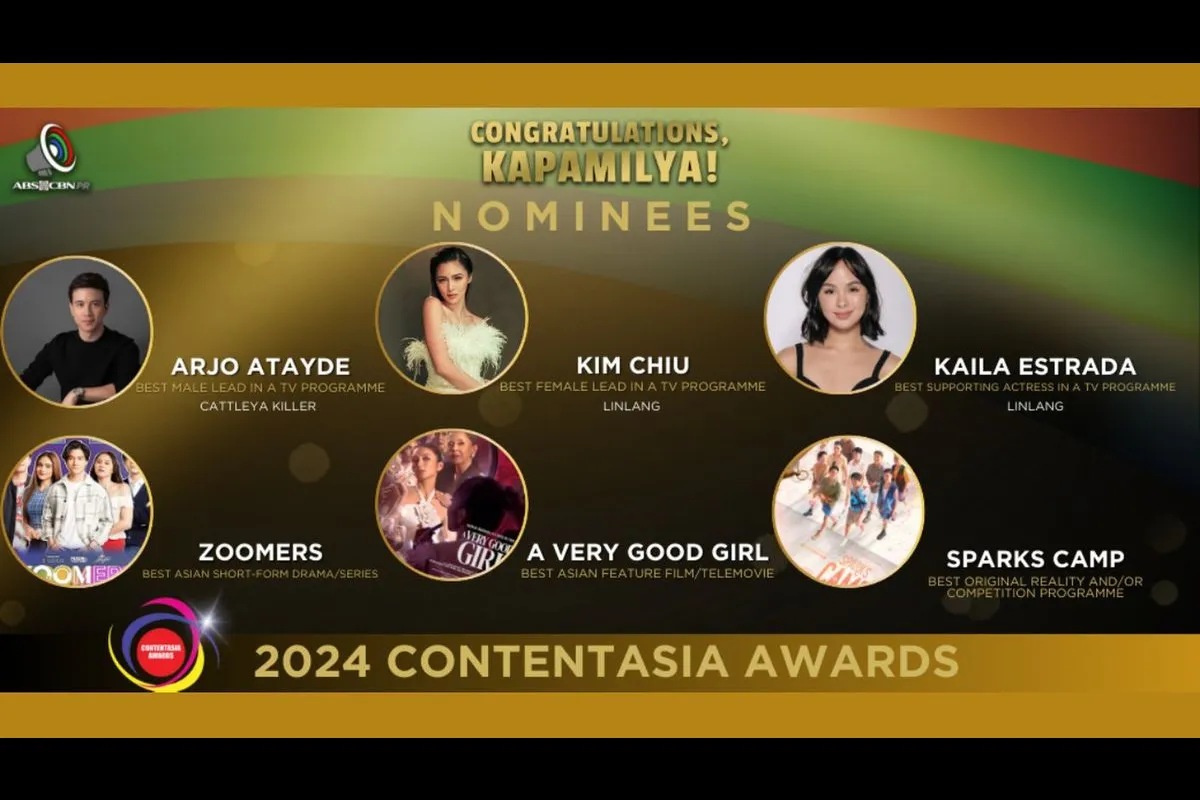 ABS-CBN secures 6 nominations at the 2024 ContentAsia Awards | ABS-CBN Entertainment