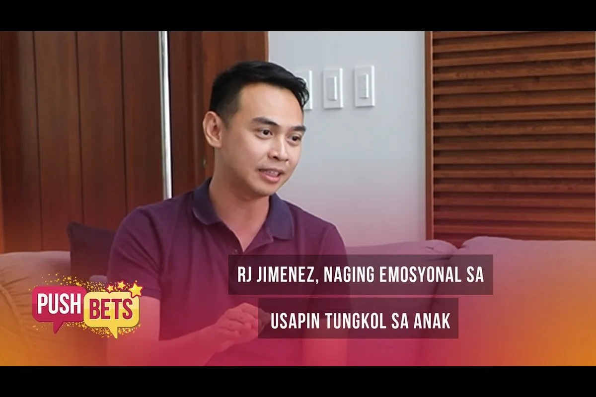 RJ Jimenez, naging emosyonal sa usapin tungkol sa anak | Push Bets ...