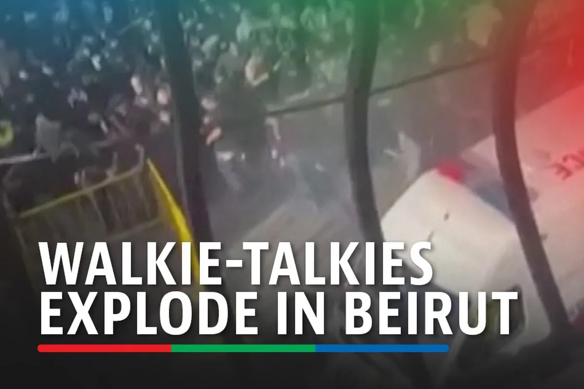 Walkie-talkies explode in Beirut, kill 20, wound 450 | ABS-CBN News