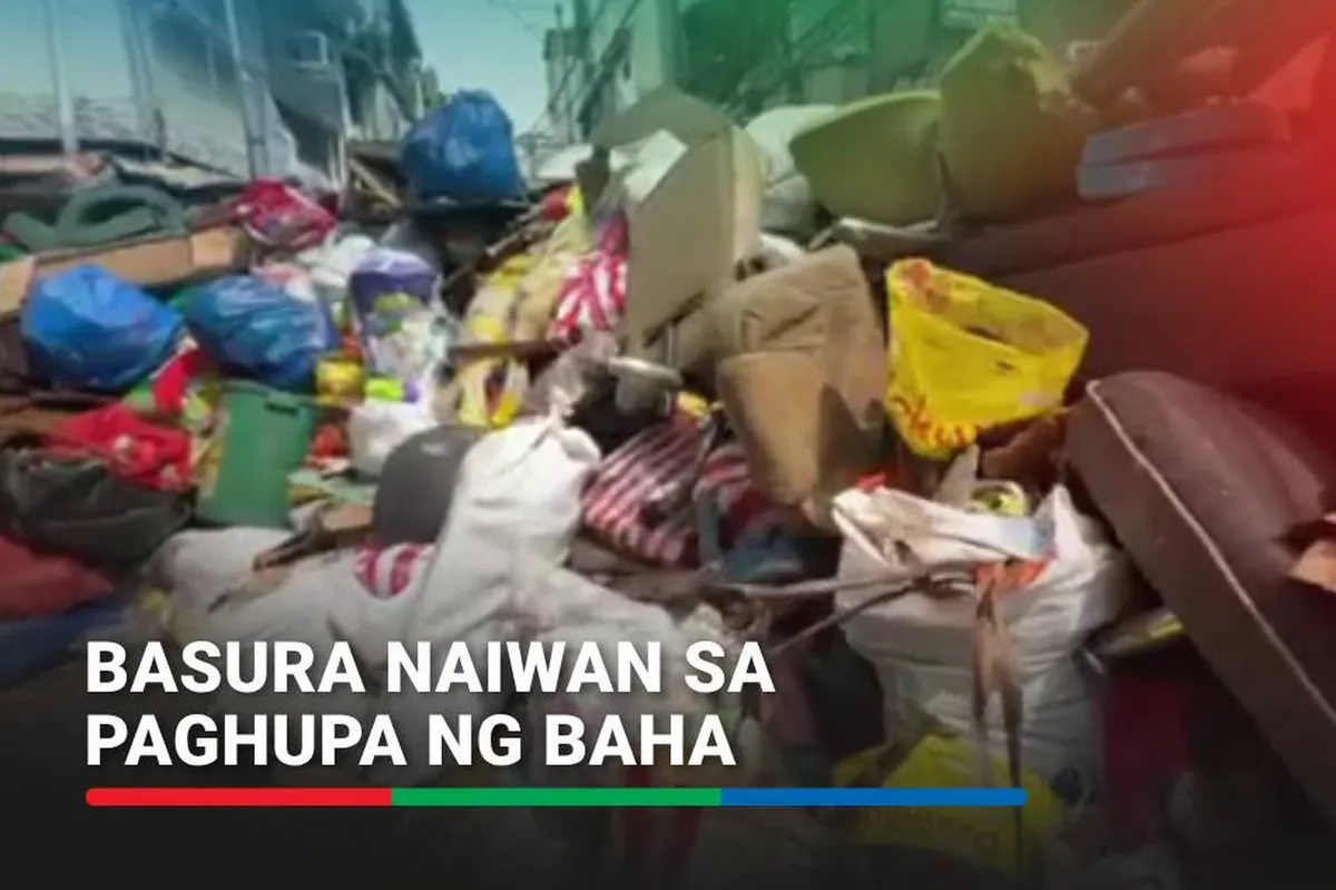 Selfie Balita: Basura bumungad sa mga residente ng Maynila sa paghupa ...