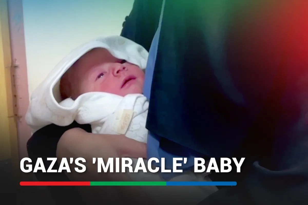 'Miracle' baby born in Gaza after airstrike kills heavily pregnant ...