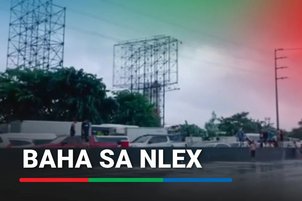 NLEX, tila naging parking lot dahil sa baha | ABS-CBN News