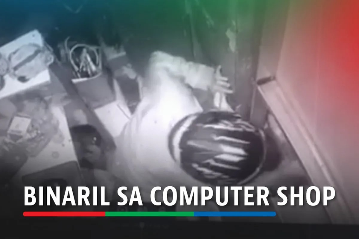 Sapul sa CCTV: Lalaki binaril sa loob ng computer shop sa QC | ABS-CBN News Sapul sa CCTV: Lalaki binaril sa loob ng computer shop sa QC | ABS-CBN News