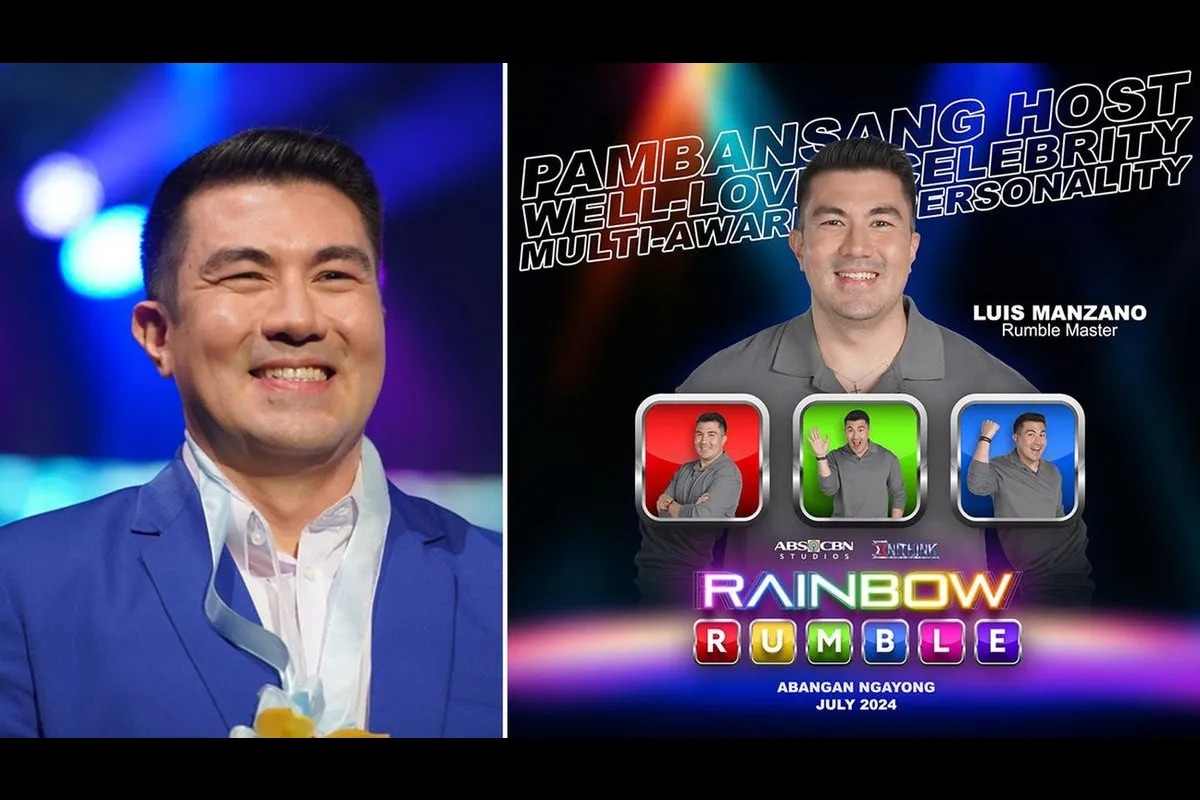 Luis Manzano set to host new game show ‘Rainbow Rumble’: ‘It’s very refreshing’ | ABS-CBN ...