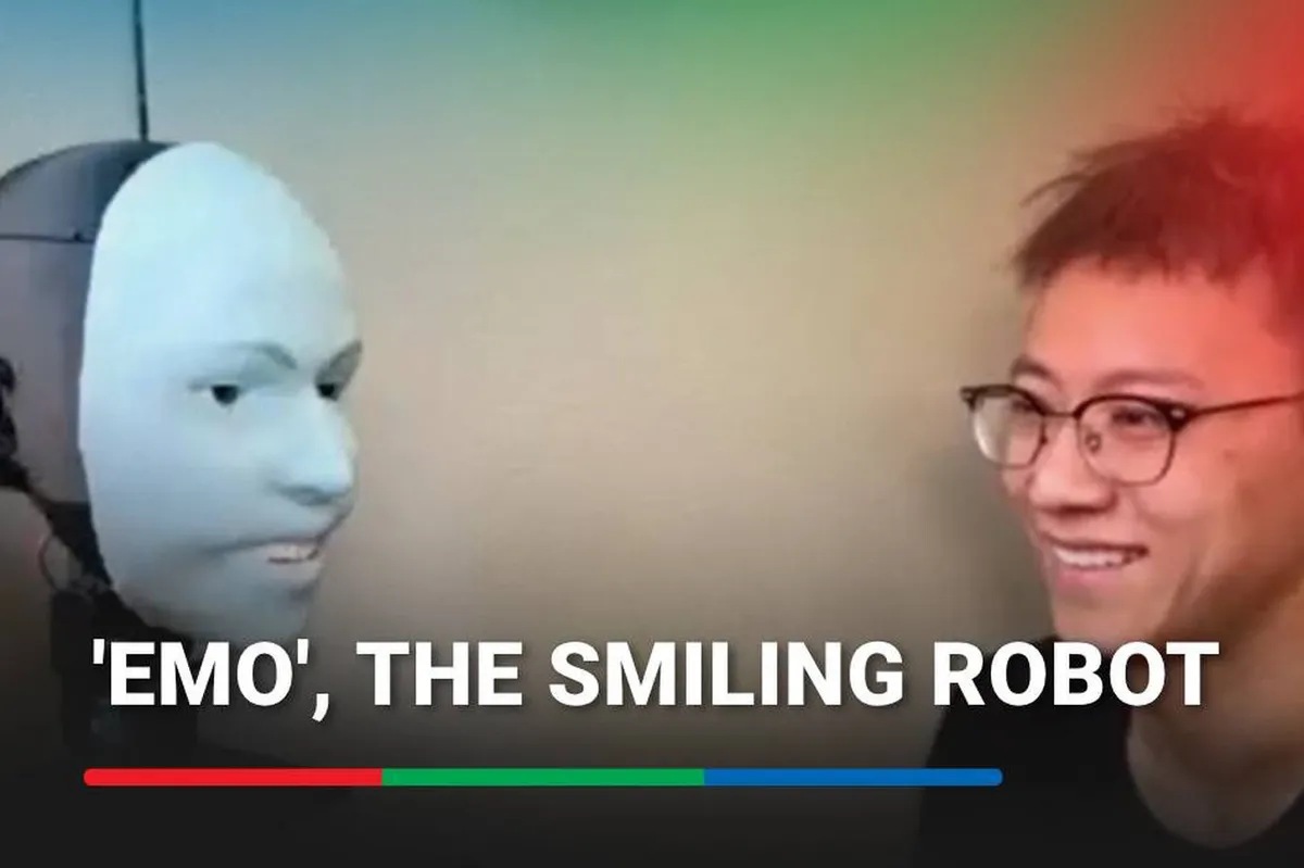 Smiling robot face uses AI to mimic a person’s smile | ABS-CBN News