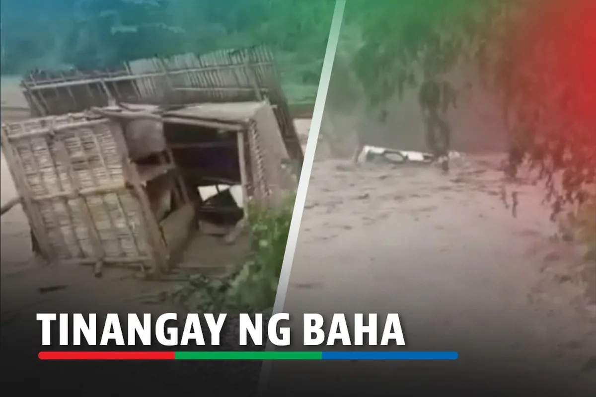 Panoorin: Bahay at truck, tinangay ng baha sa Antique | ABS-CBN News