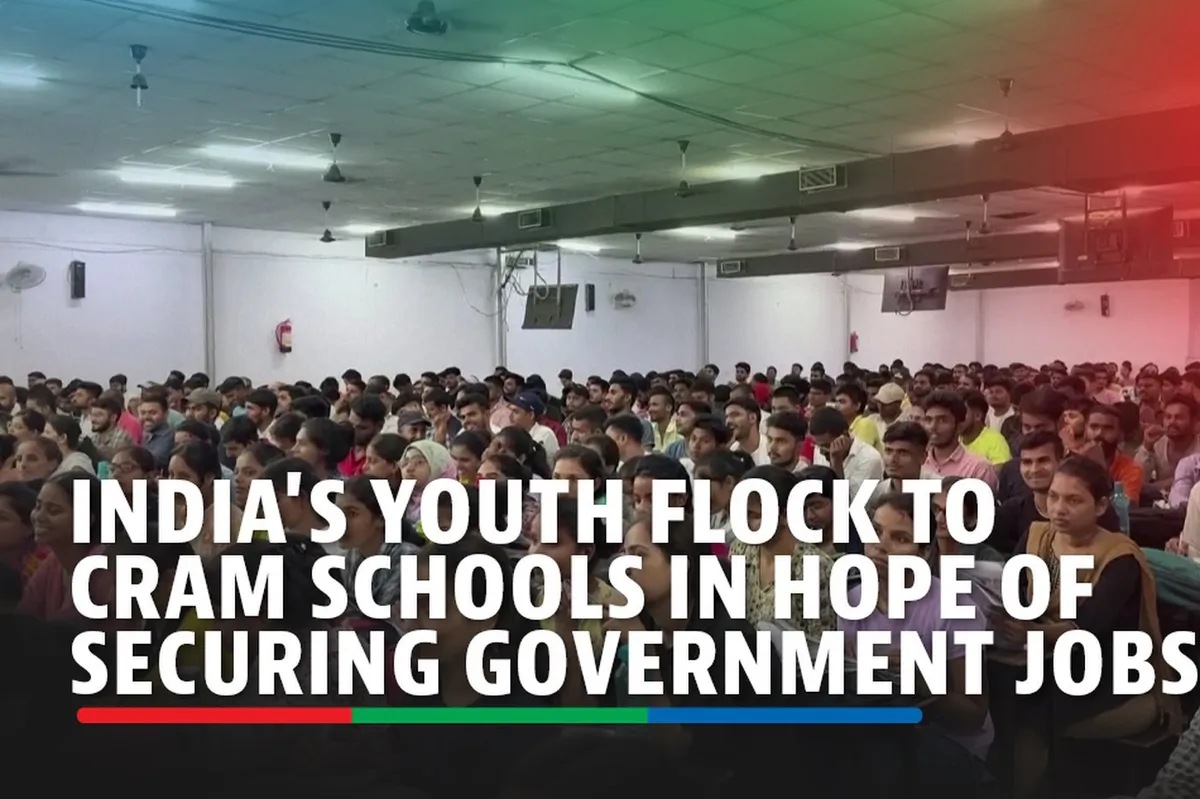 India's youth flock to cram schools in hope of securing government jobs ...