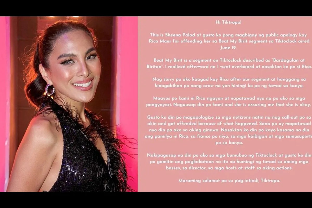 Sheena Palad issues apology after hitting incident | ABS-CBN Entertainment