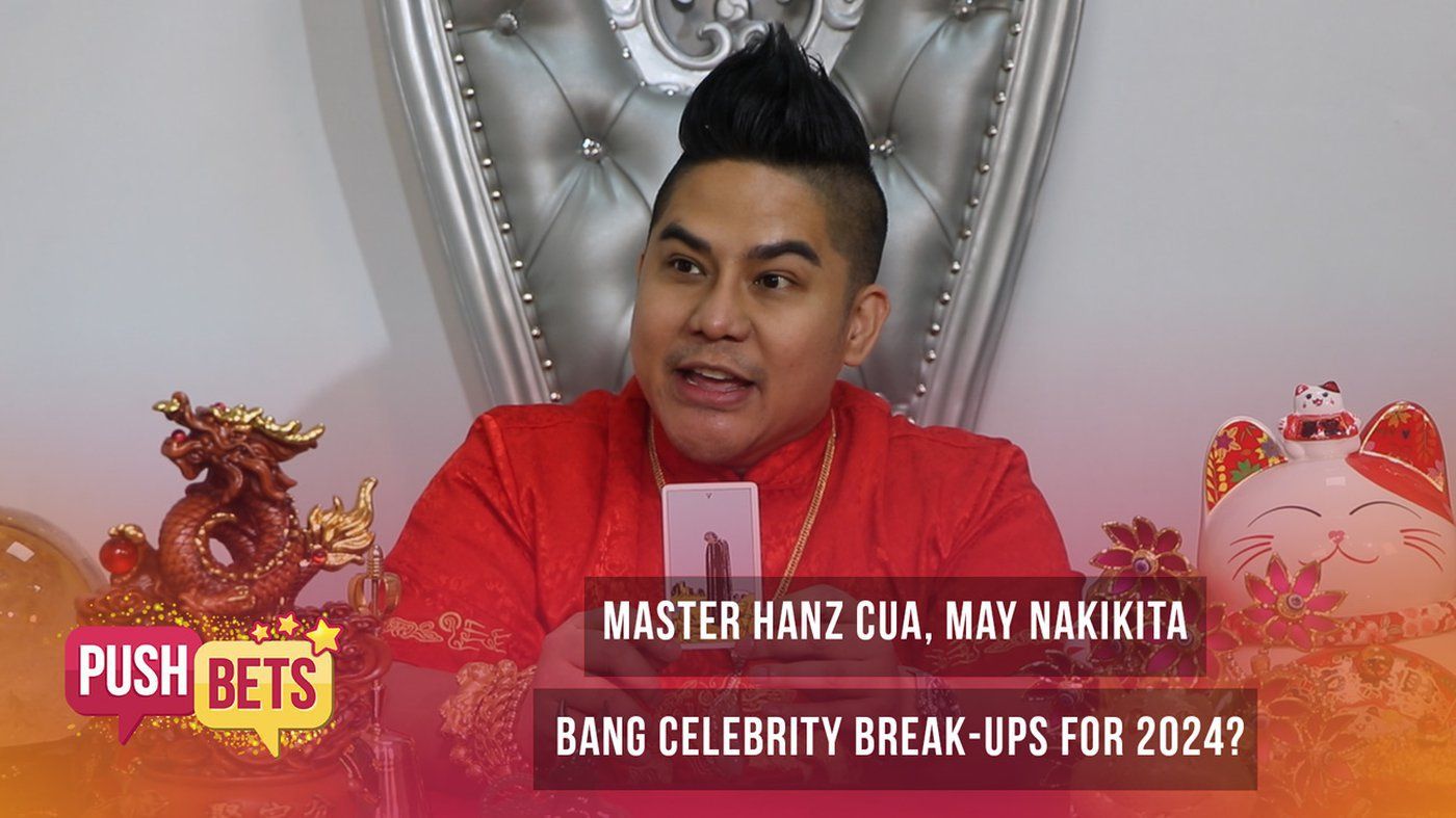 Master Hanz Cua, may nakikita bang celebrity break-ups for 2024? | PUSH ...