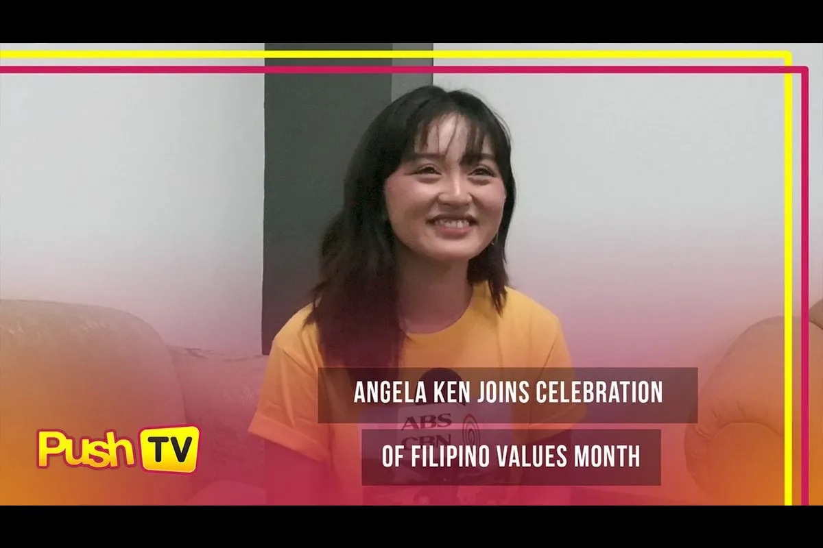 Angela Ken joins celebration of Filipino Values Month | PUSH TV | ABS ...