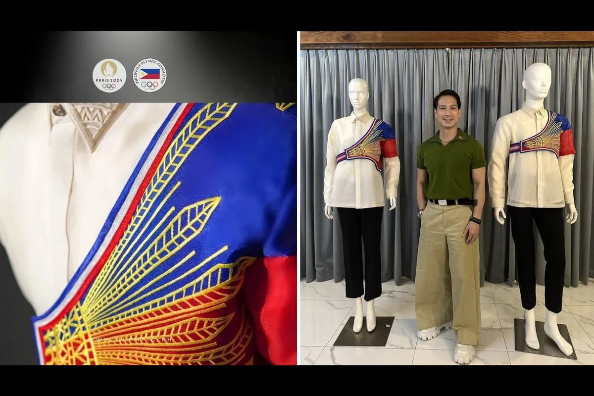 Francis Libiran designs 'Sinag' barong for Philippine Team at Paris ...