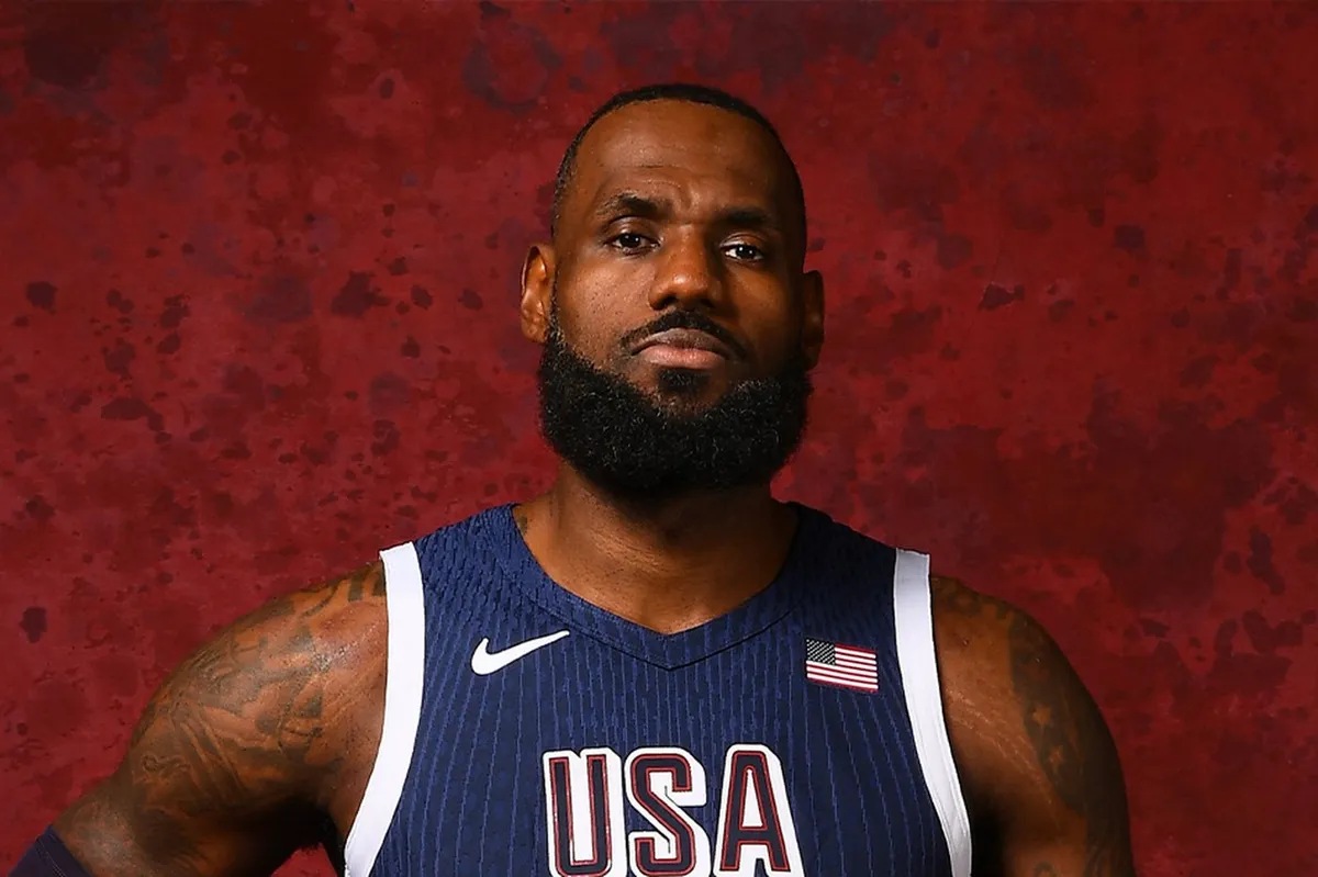 Paris 2024: LeBron James named as USA's male flag bearer for Olympic ...