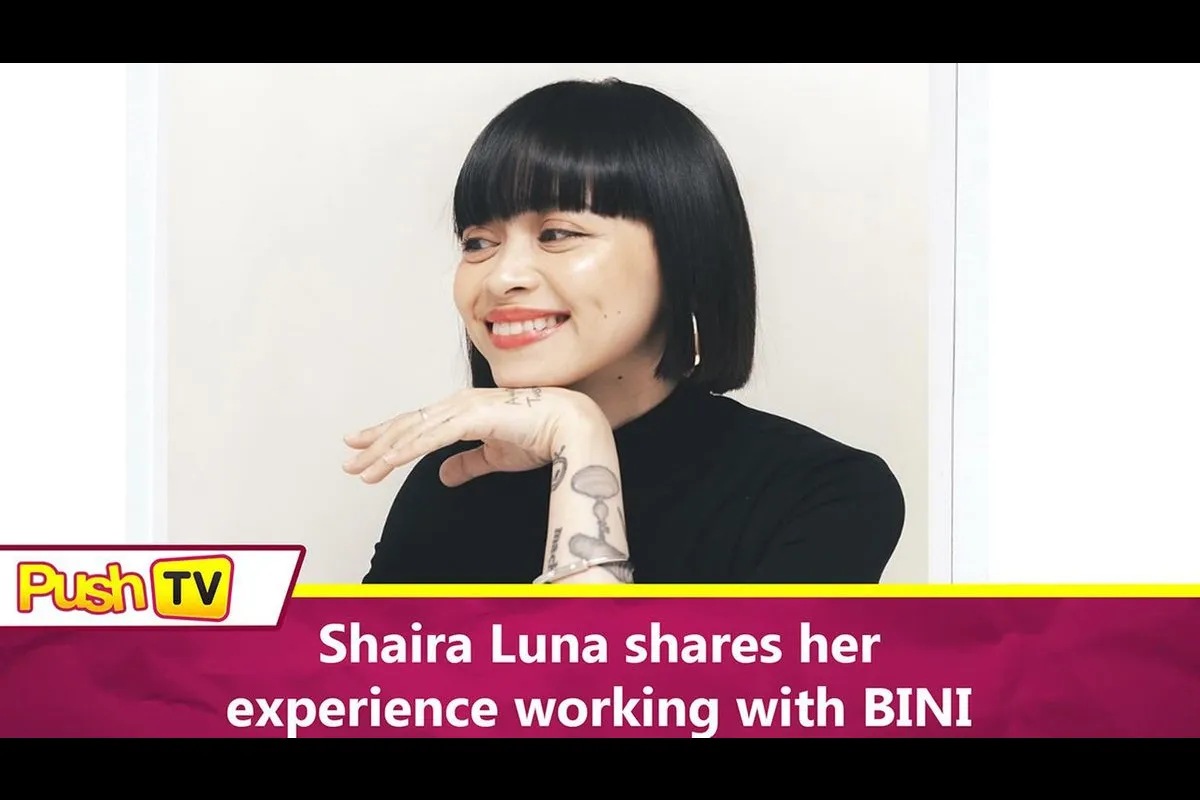Shaira Luna shares her experience working with BINI | PUSH TV | ABS-CBN ...
