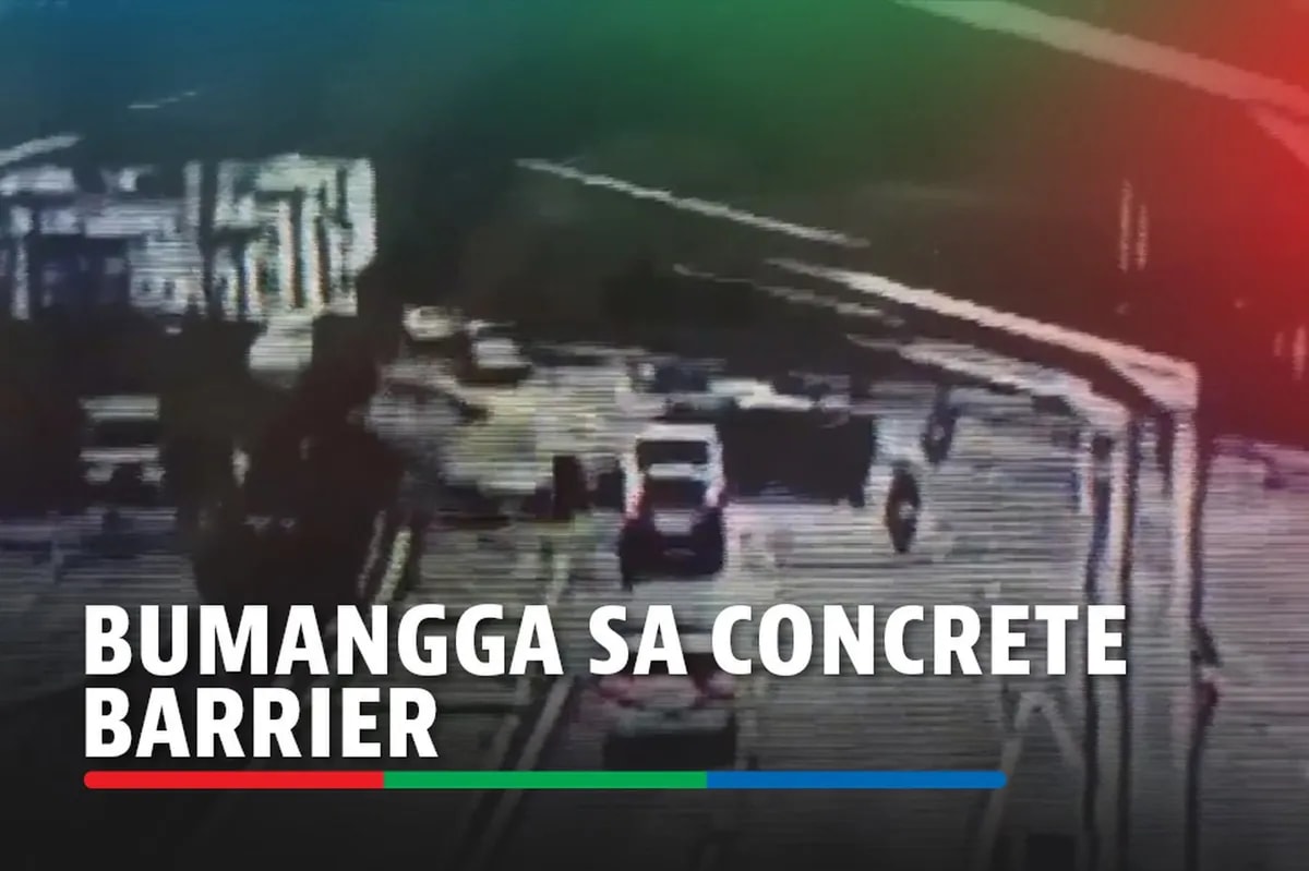 Sapul sa CCTV: Sasakyan bumangga sa EDSA concrete barrier | ABS-CBN News Sapul sa CCTV: Sasakyan bumangga sa EDSA concrete barrier | ABS-CBN News