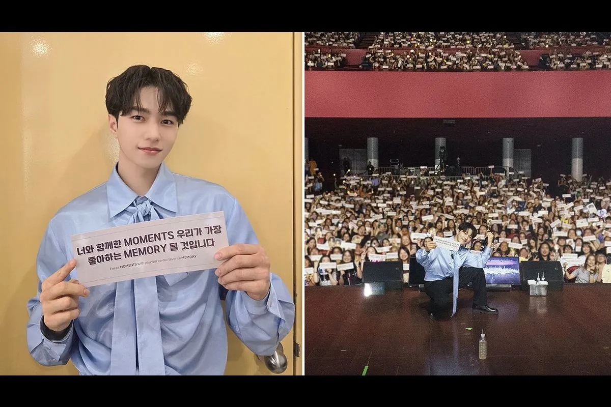 Korean star Kim Myung-soo shares the best moments with his Filo fans ...