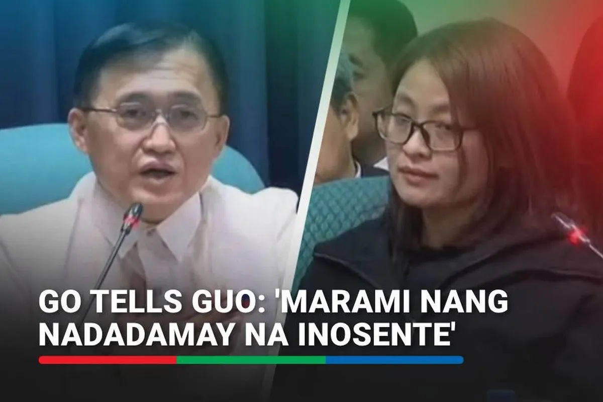 Bong Go urges Alice Guo to tell the truth, dismisses 'chismis' linking ...