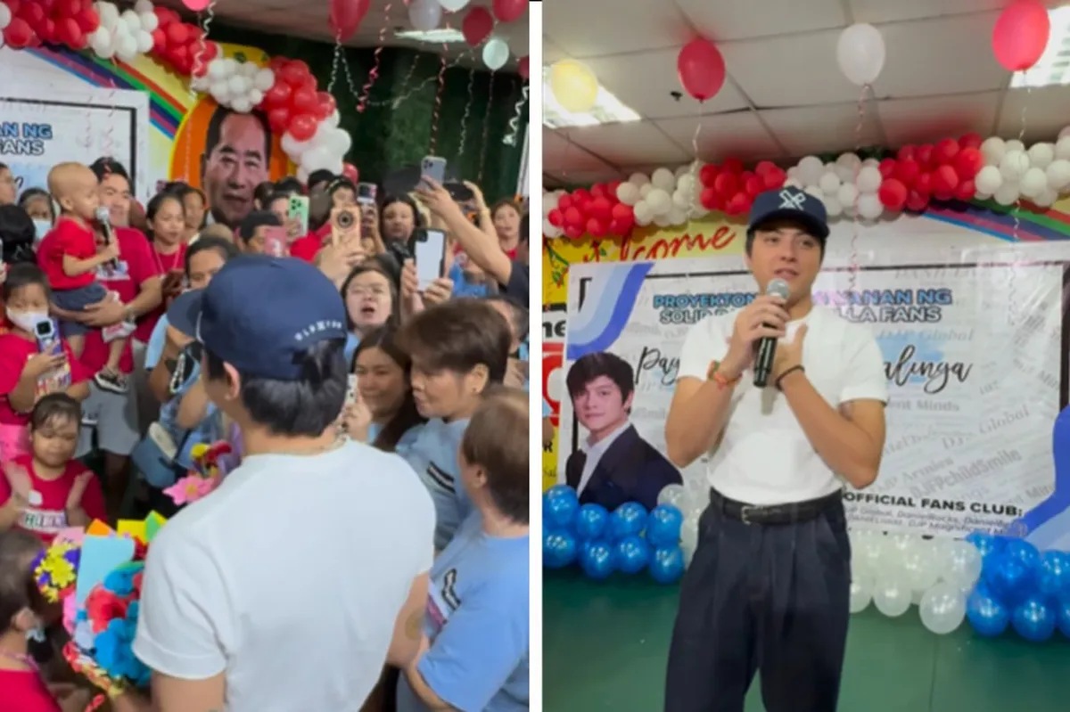Daniel Padilla celebrates early birthday with Child Haus kids | ABS-CBN ...