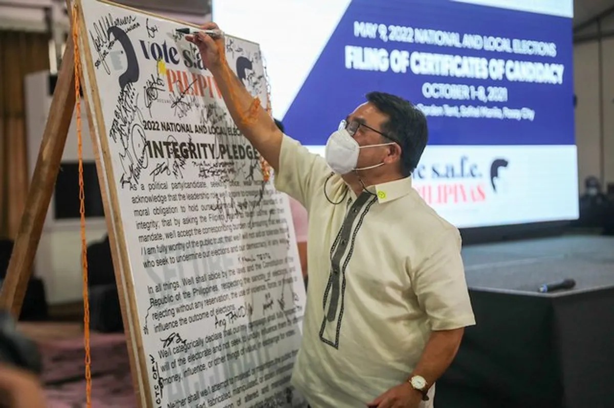 Max of 4 individuals to be allowed in COC filing area: Comelec | ABS ...